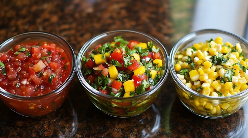 Homemade Tortilla Chips Recipe with Guacamole and Salsa Trio - Kelly To Eat