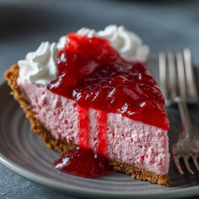 No-Bake Kool-Aid Pie - A Colorful 3-Ingredient Dessert - Kelly To Eat